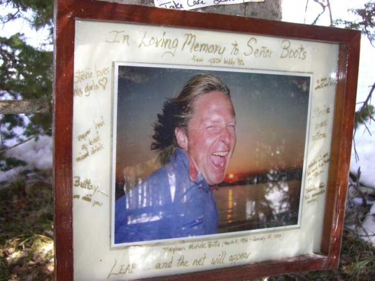 The Steve Butts Shrine (Aspen Mountain)