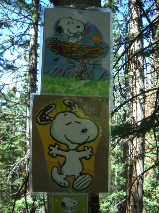 The Snoopy Shrine (Aspen Mountain)