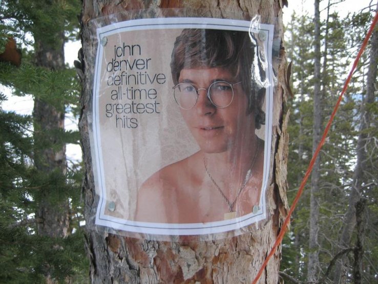 The John Denver Shrine (Aspen Mountain)