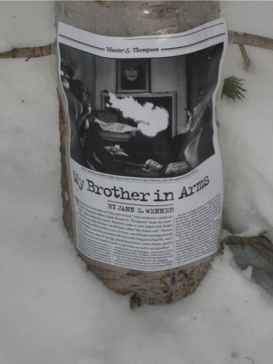 The Hunter S. Thompson Shrine (Snowmass)