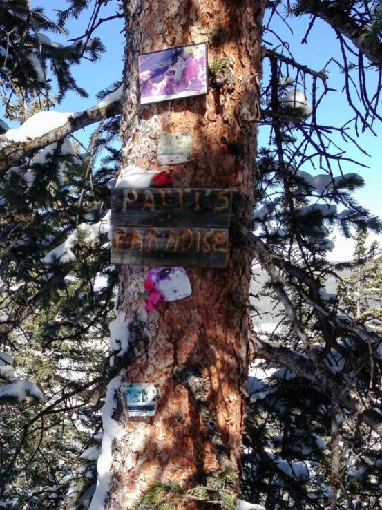The Patti Seifert (Patti's Paradise) Shrine (Aspen Mountain)