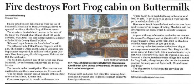 Fort Frog (Old) (Buttermilk)