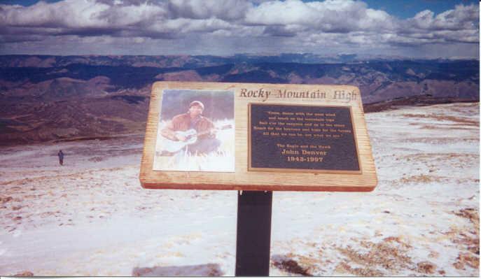 The John Denver Plaque (Snowmass)